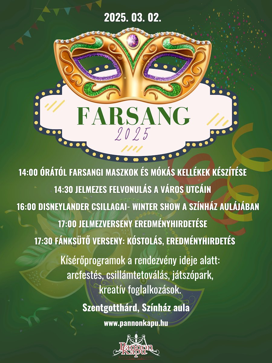 Pannon Kapu Kulturális Egyesület - Farsang 2025